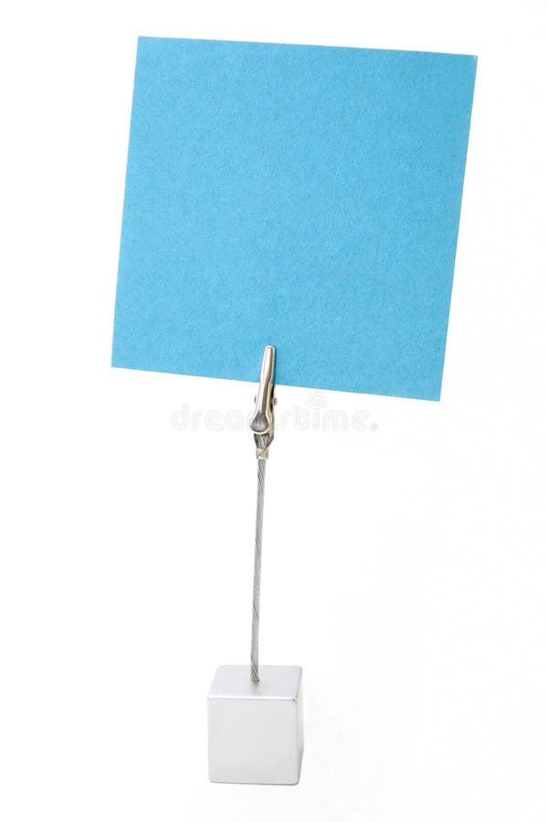 Note paper holder stock photo. Image of list, desk, plan - 4967826