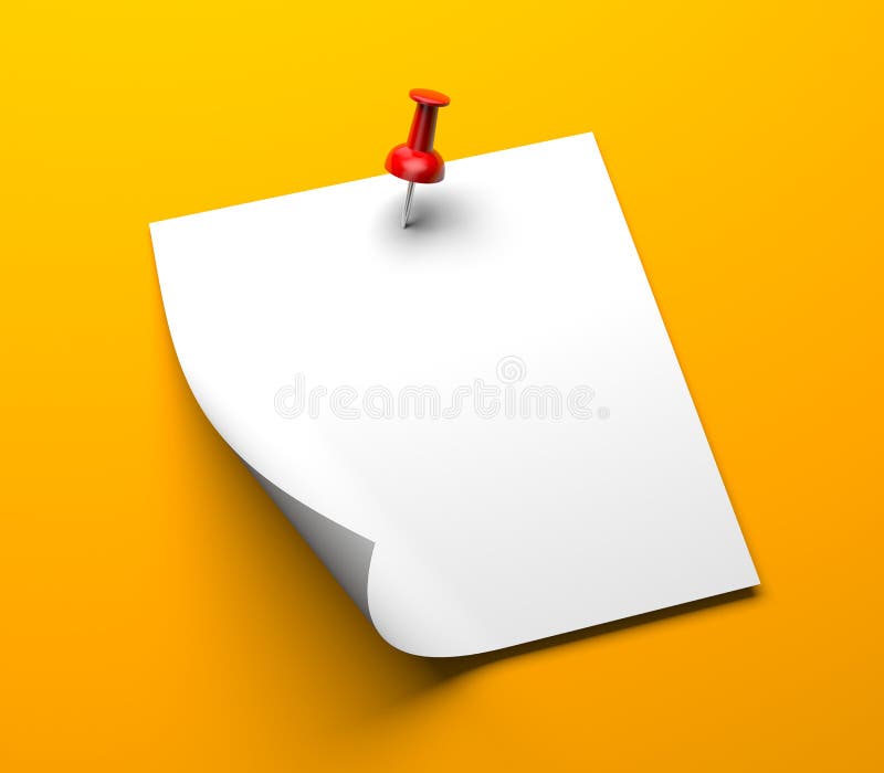 Posted note stock illustration. Illustration of block, postit - 862803