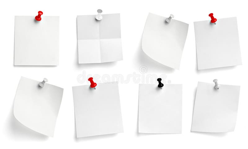 Push pin stock illustration. Illustration of notepad - 28016495