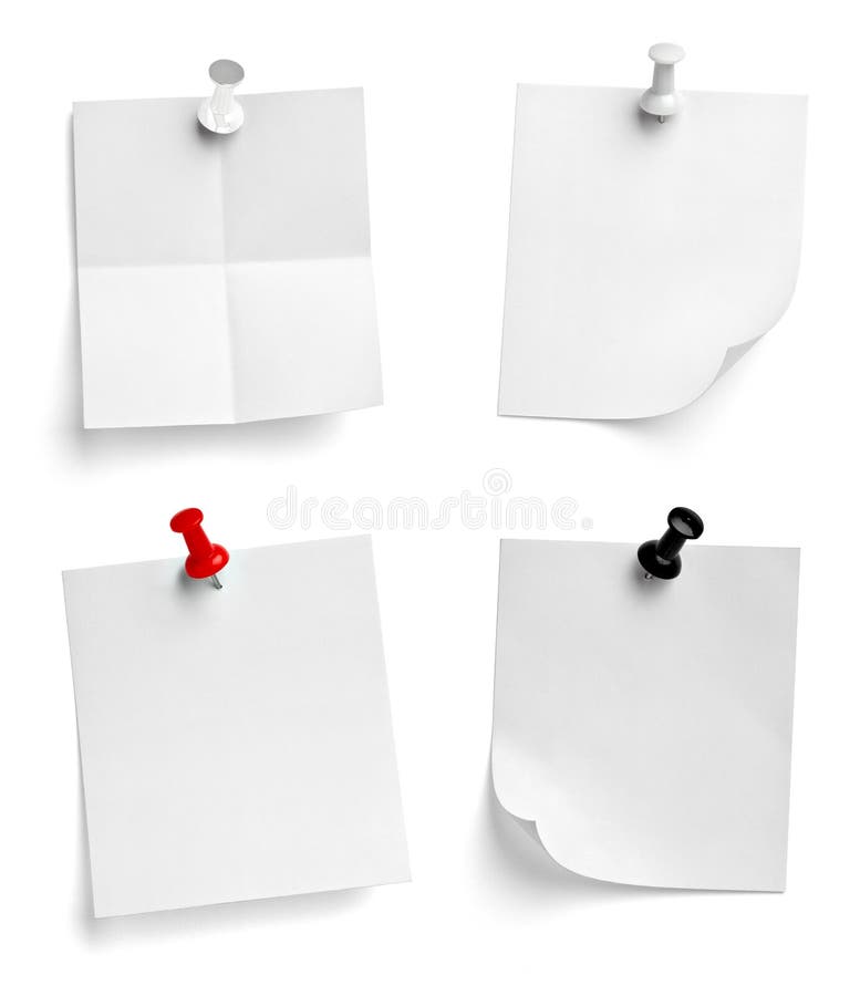 Push pin stock illustration. Illustration of notepad - 28016495