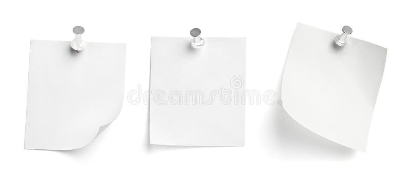 Push pin stock illustration. Illustration of notepad - 28016495