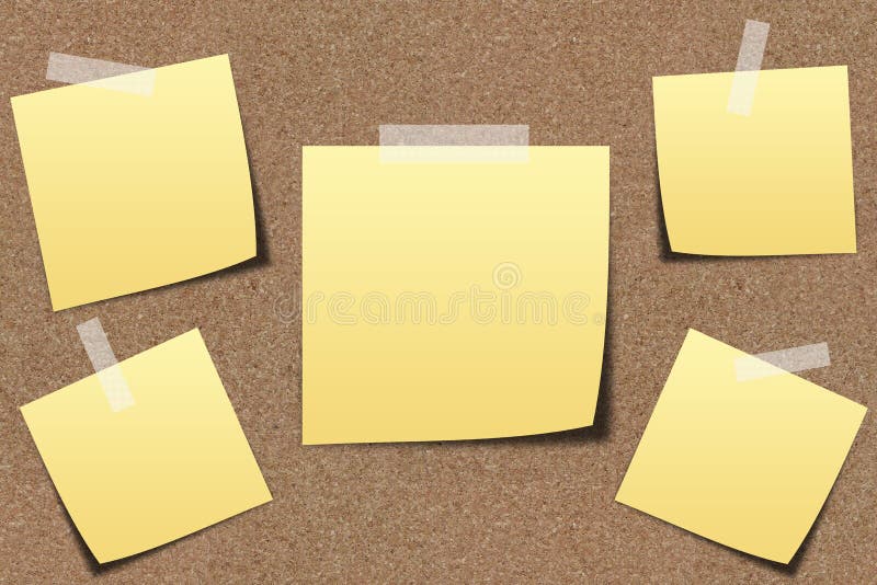 Colorful Bulletin board stock illustration. Illustration of ...