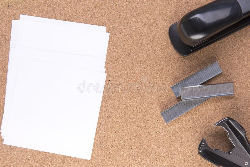 Paper staples stock image. Image of horizontal, staples - 31323