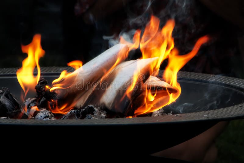 Note Papers Burning in an Open Fire Pit Stock Image - Image of peace ... Note Papers Burning in an Open Fire Pit Stock Image - Image of peace ...
