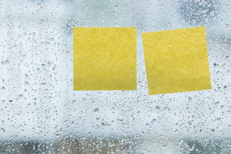 Note on rain stock image. Image of remember, memo, mail - 51001961