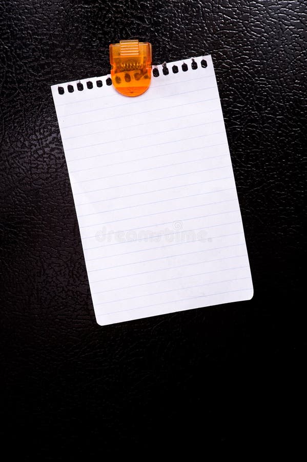 Refrigerator Note stock image. Image of notice, notification - 1468333