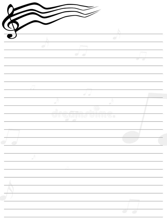 Note sheet of paper stock image. Image of site, classic - 6185705