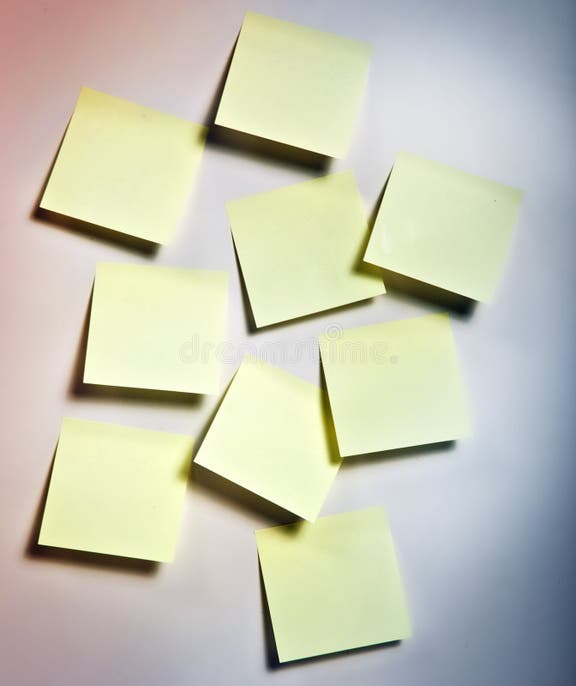 Note slip of paper stock image. Image of workplace, board - 14517457