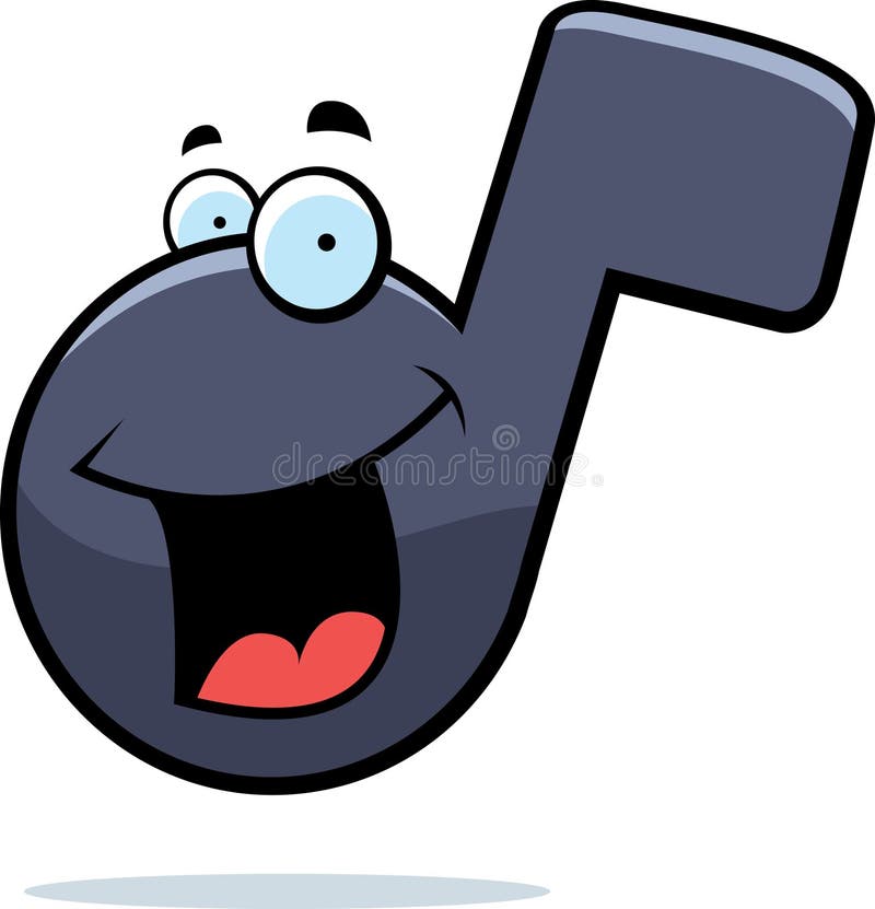 Note Smiling stock vector. Illustration of note, symbol - 11381038