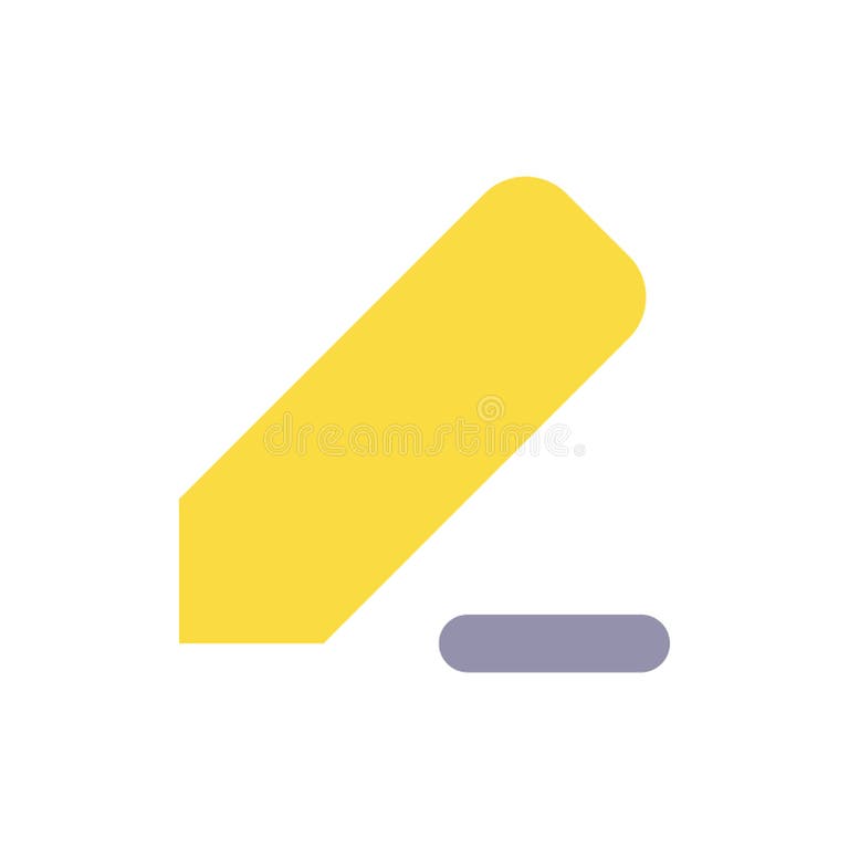 Note Taking Flat Color Ui Icon Stock Vector - Illustration of notepad, color: 251860365