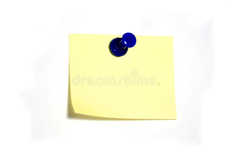 Note with thumbtack stock image. Image of mail, backgrounds - 1761467