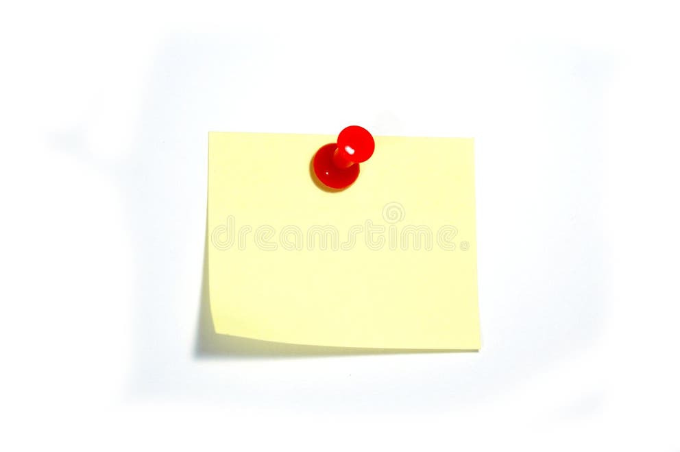 Note with thumbtack stock image. Image of mail, backgrounds - 1761467