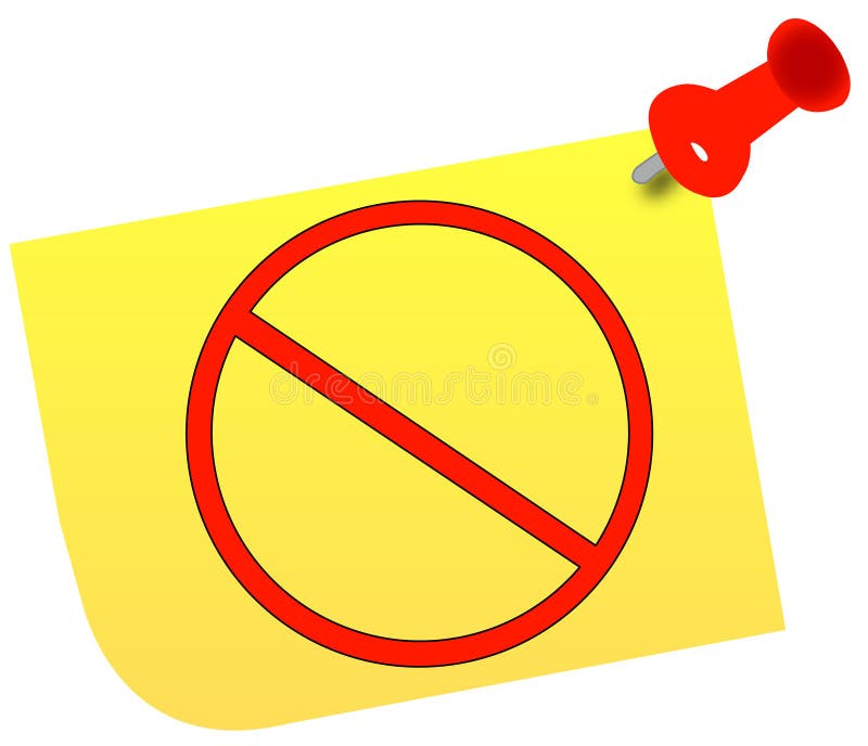 Prohibited symbol stock vector. Illustration of transport - 4635300