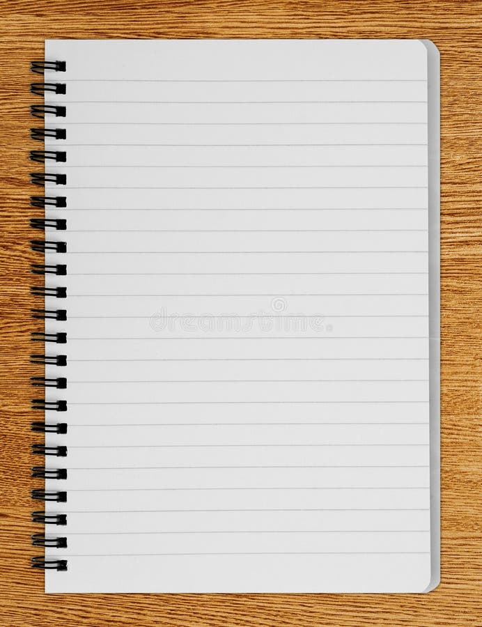 Notebook paper sheet. stock image. Image of path, background - 14398151