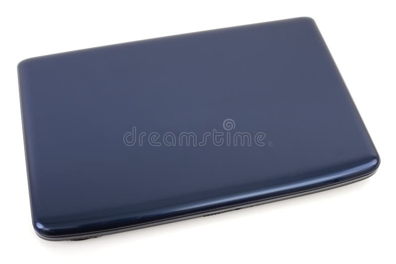 Laptop Back Side. Notebook Bottom on a White Stock Image - Image of ...