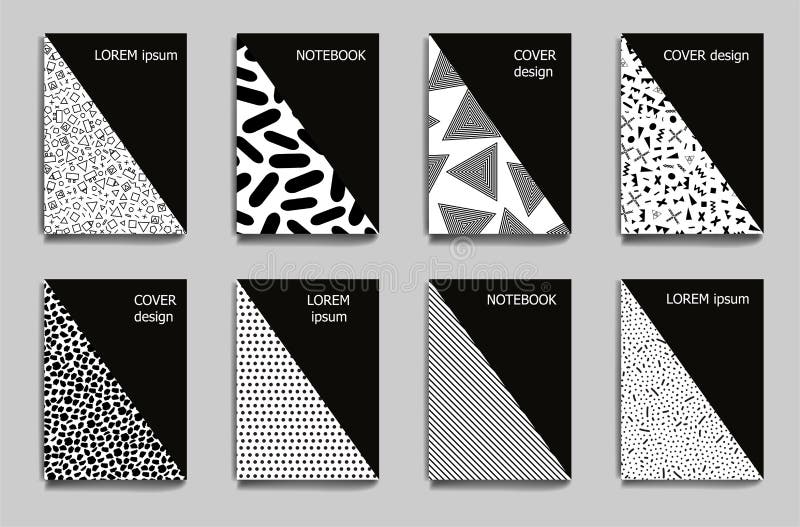 Notebook Abstract Background Stock Vector - Illustration of creative ...