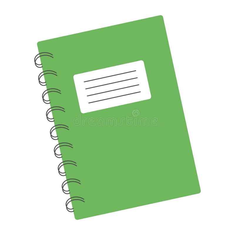 Notebook. Back To School Again. Vector Illustration Stock Vector ...