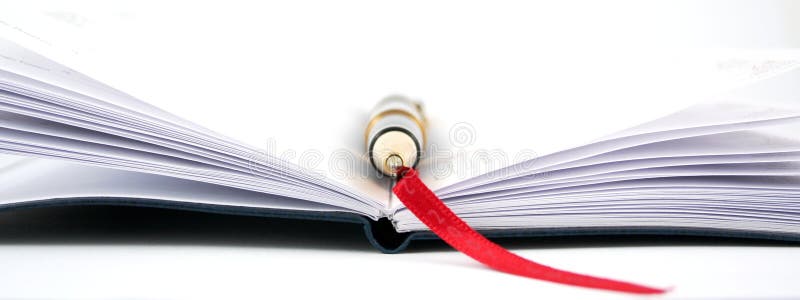 Notebook and ballpoint stock photo. Image of secretary - 2009766