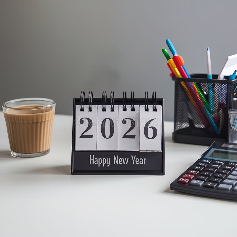 Notebook with Big Beautiful Handwritten Text 2026, Happy New Year 2026 ...