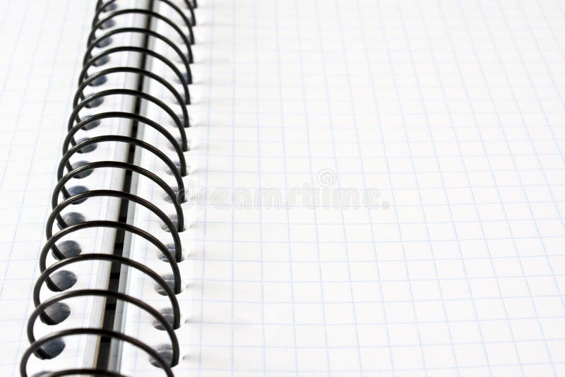 Notebook stock image. Image of diary, checkered, note - 33087905