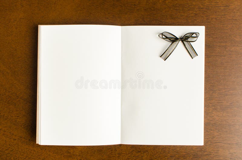 Notebook stock image. Image of business, ribbon, sheet - 80313045