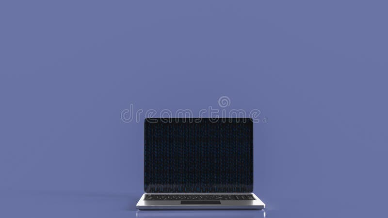 The Notebook on Blue Background for Business Concept 3d Rendering Stock ...
