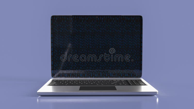 The Notebook on Blue Background for Business Concept 3d Rendering Stock ...
