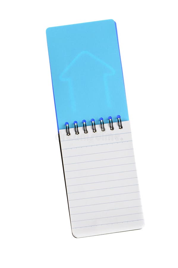 Notebook blue color stock image. Image of binder, communication - 10580389