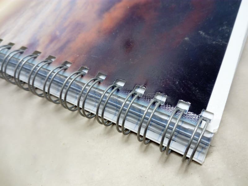 Notebook spine stock image. Image of college, notebook - 1393577