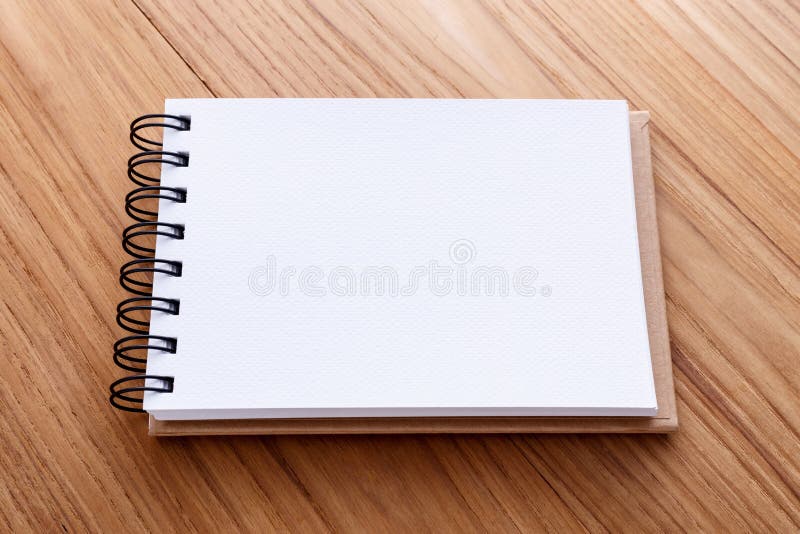 Notebook Closeup Paper Texture Stock Image - Image of wood, mock: 69495575