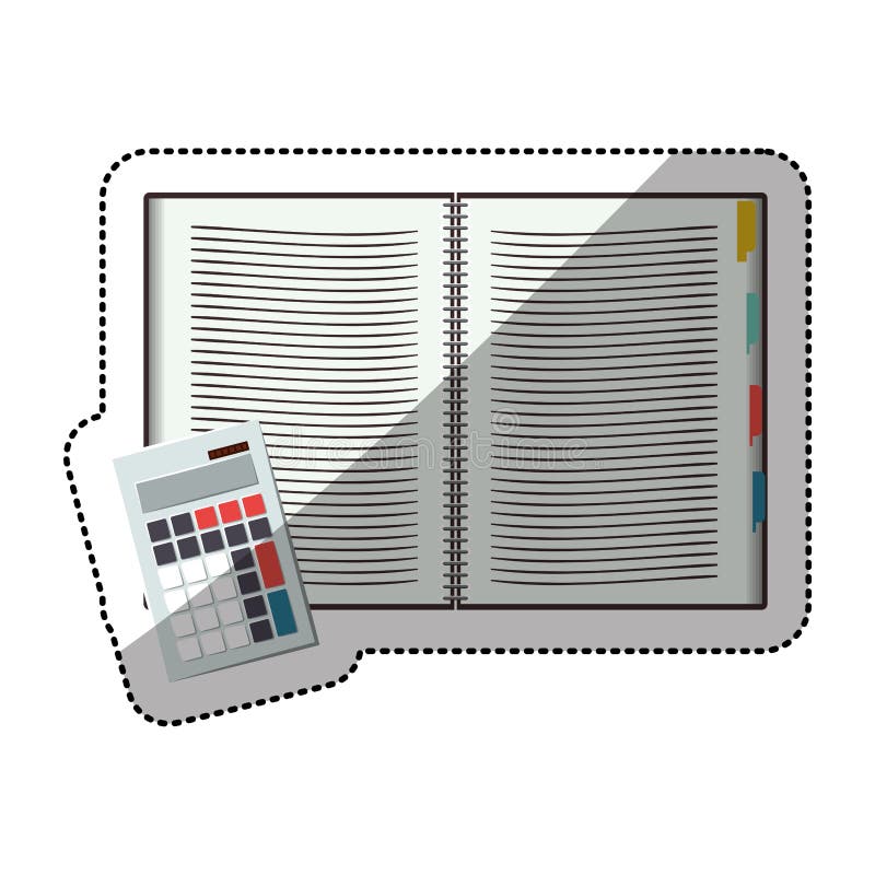 Notebook design stock illustration. Illustration of notebook - 81631001
