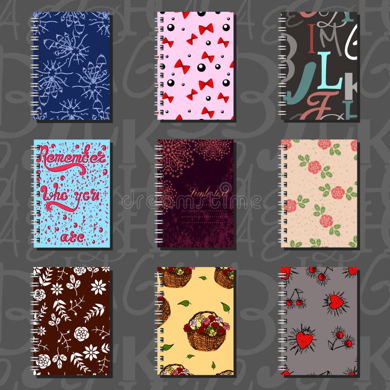 Notebook Design, Wallpaper Pattern, Abstract Pattern Stock Vector ...