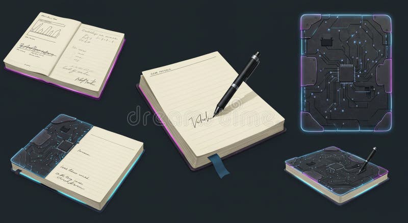 Notebook Design Elements Stock Illustrations – 36,861 Notebook Design ...