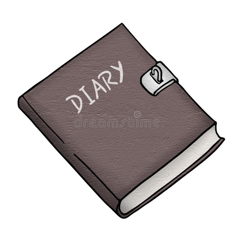 Notebook draw stock illustration. Illustration of close - 88343912