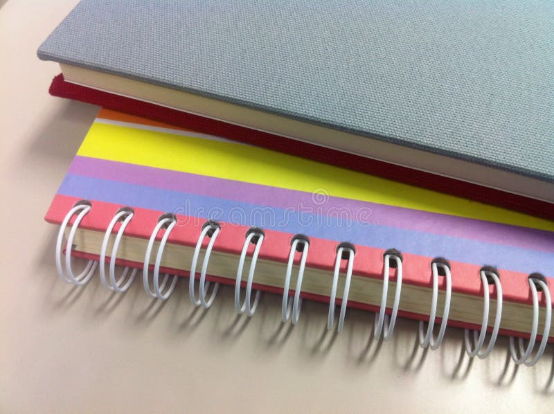 Notebook edge. stock image. Image of notebook, ridge - 51052679