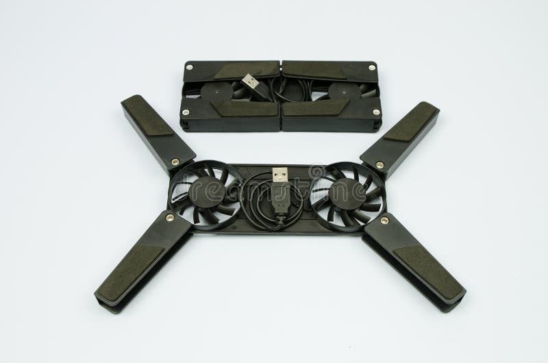 Notebook fan cooler stock photo. Image of laptop, computer - 34067684