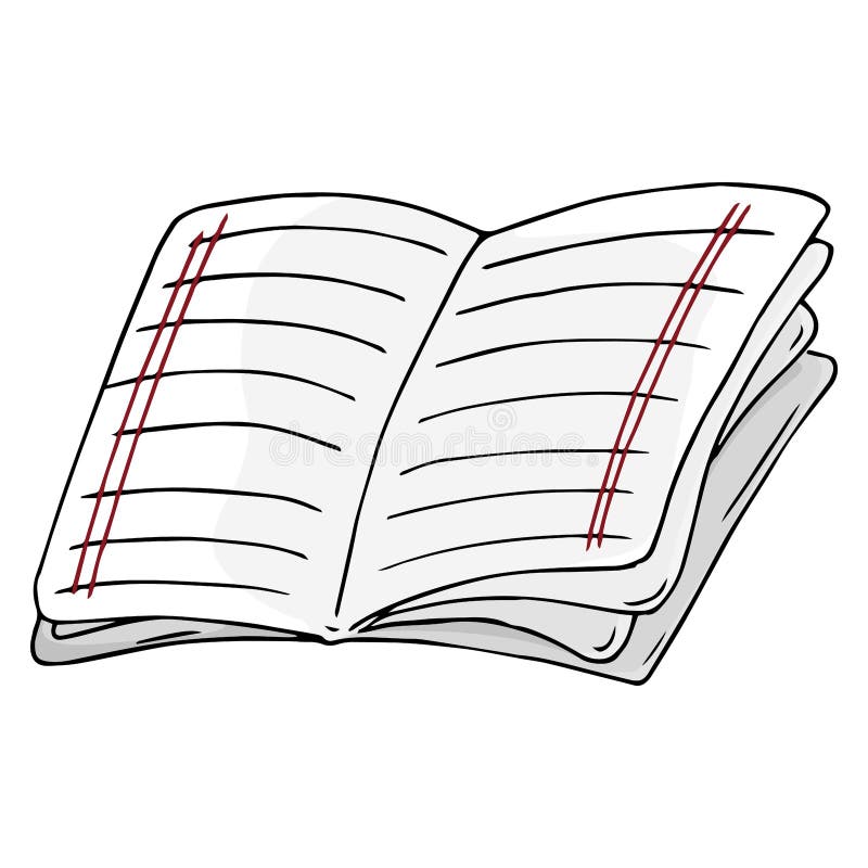 Hand Drawn Notebook Pages Stock Illustrations – 529 Hand Drawn Notebook ...