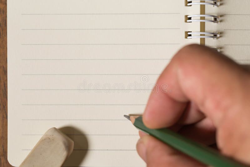 Notebook stock image. Image of notebook, wooden, pencil - 77084219