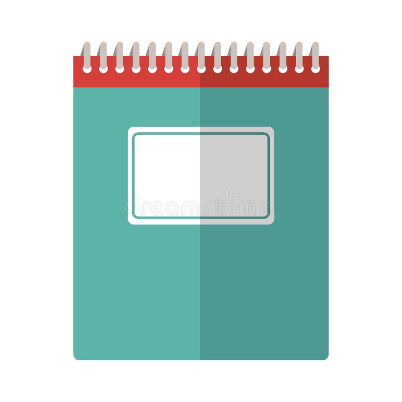 Notebook icon design stock vector. Illustration of background - 80276867