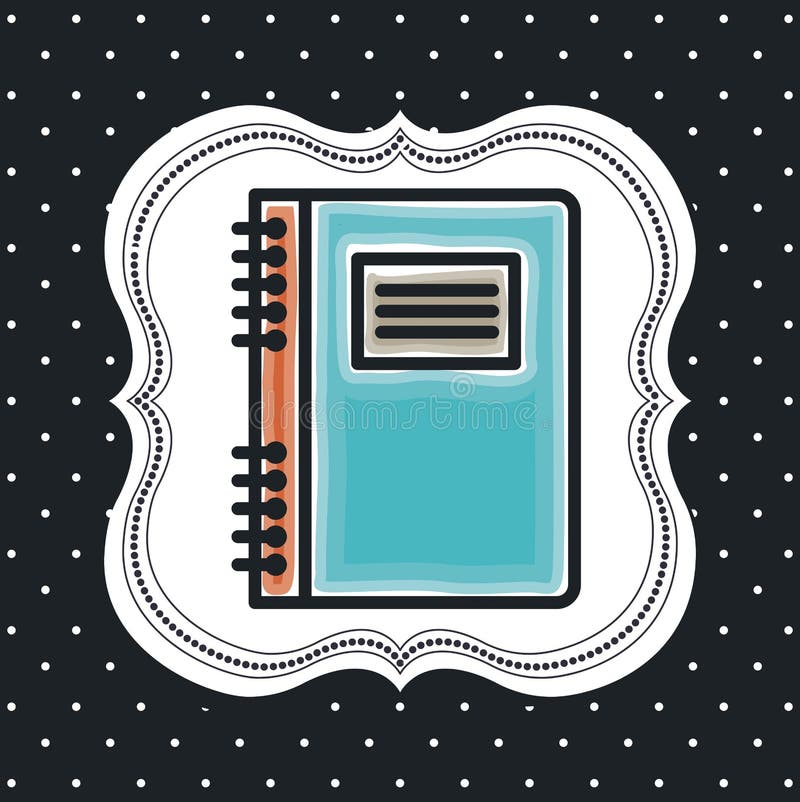 Notebook icon design stock vector. Illustration of element - 71561594