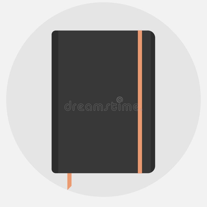 Notebook icon stock illustration. Illustration of office - 89622899