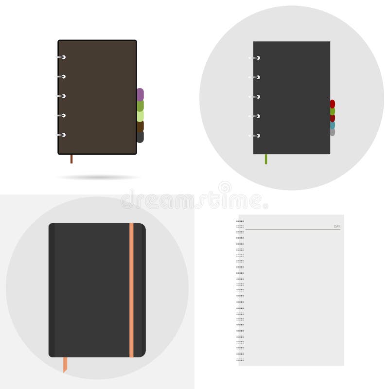 Notebook icon stock illustration. Illustration of memo - 89622954