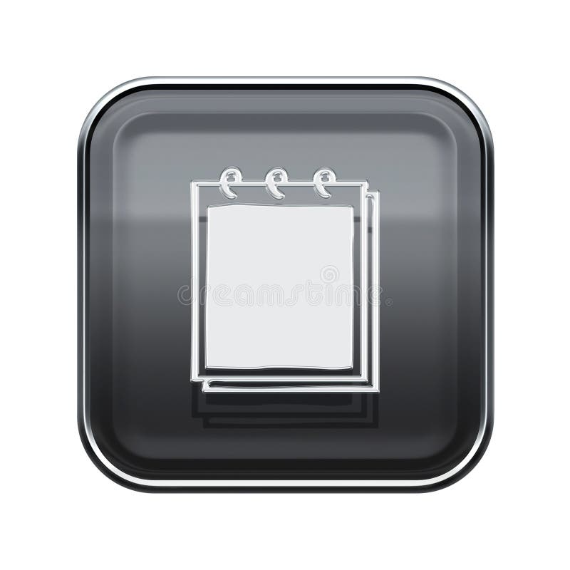 Notebook 3D Icon Perfectly stock illustration. Illustration of business ...