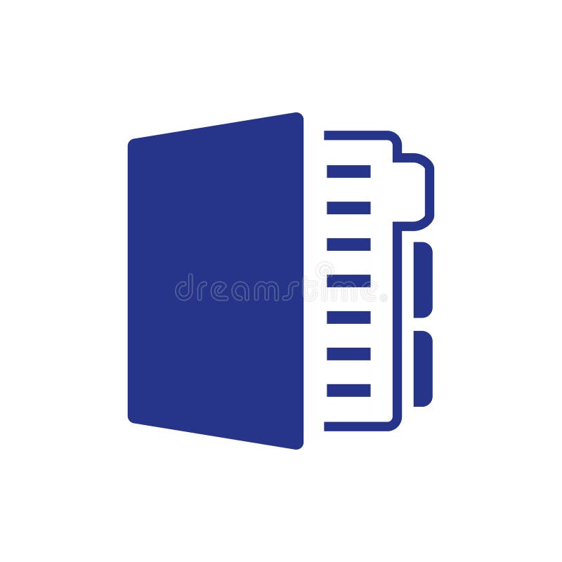 Notebook Icon Stock Vector Illustration Flat Design Style Stock Vector ...