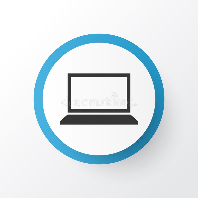 Notebook Icon Symbol. Premium Quality Isolated Laptop Element in Trendy ...