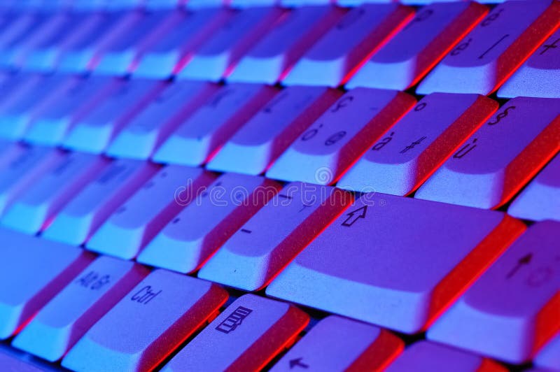 Notebook keyboard stock photo. Image of closeup, chrome - 3359176