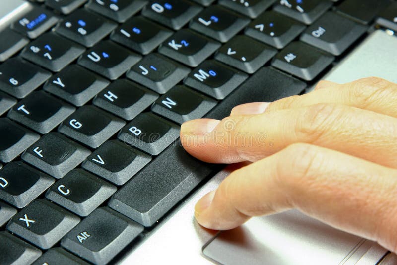 Notebook keyboard stock image. Image of network, keyboard - 7524239