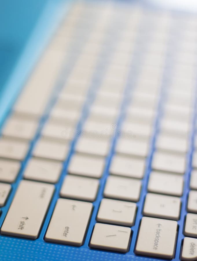 Notebook Keyboard Portrait stock photo. Image of site - 65541206