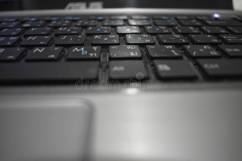 Notebook keyboard view stock photo. Image of beautiful - 116107022