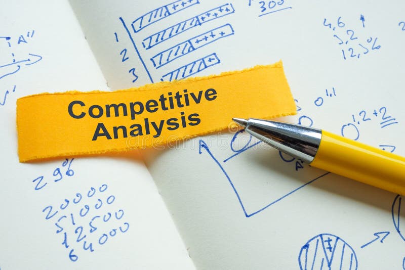 Notebook Notes Competitive Analysis Market Research Stock Photos - Free ...